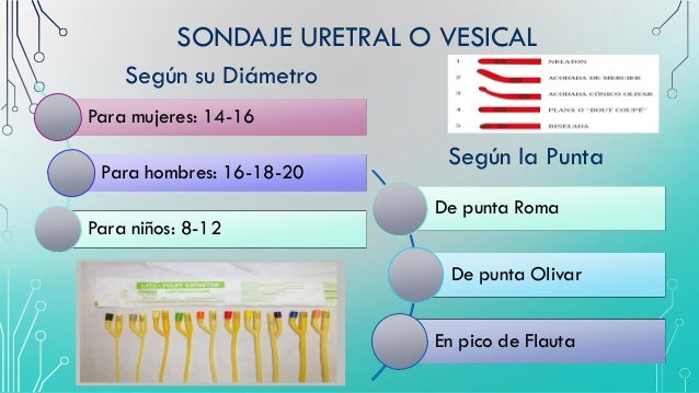 Tipos de sondas enfermería medica del adulto