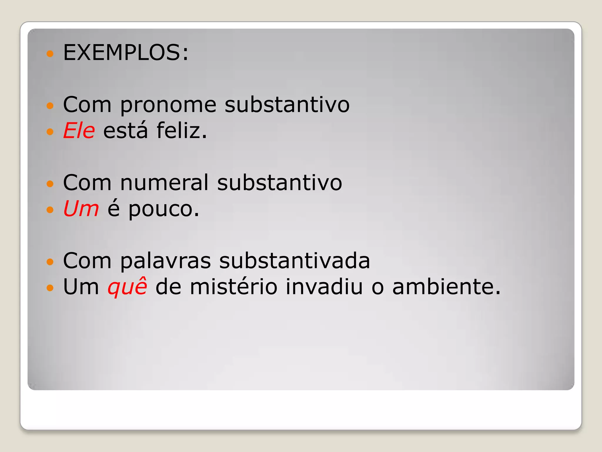 Tipos de sujeito | PPTX