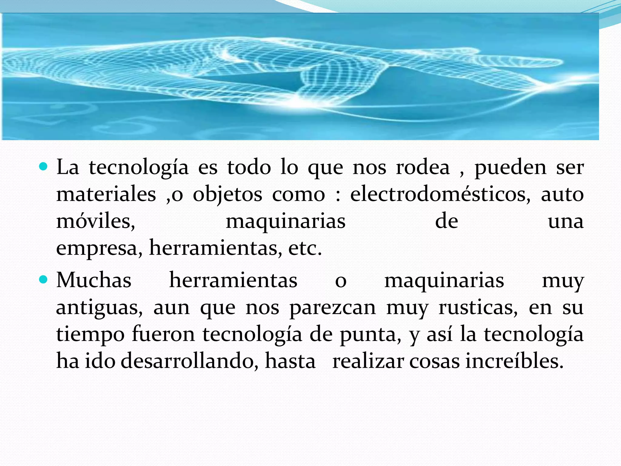 Tipos de tecnología | PPTX