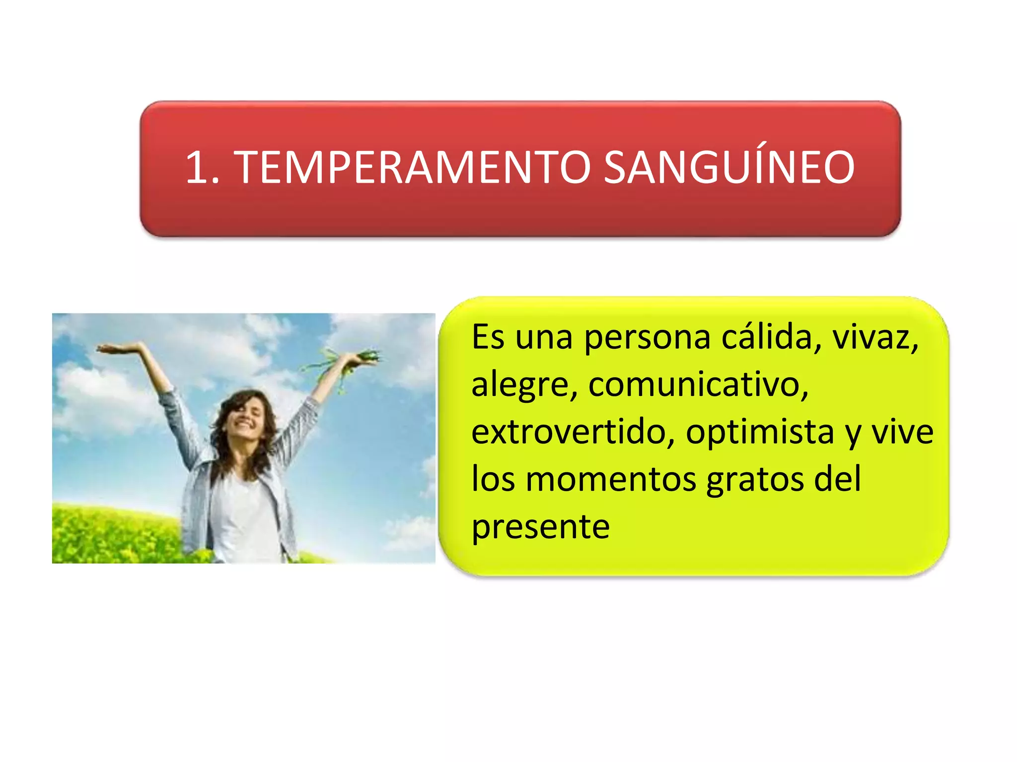 Tipos de temperamento | PPTX