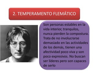 Tipos de temperamento | PPTX
