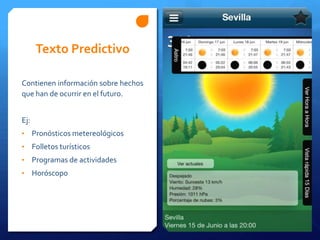 Tipos de texto | PPTX