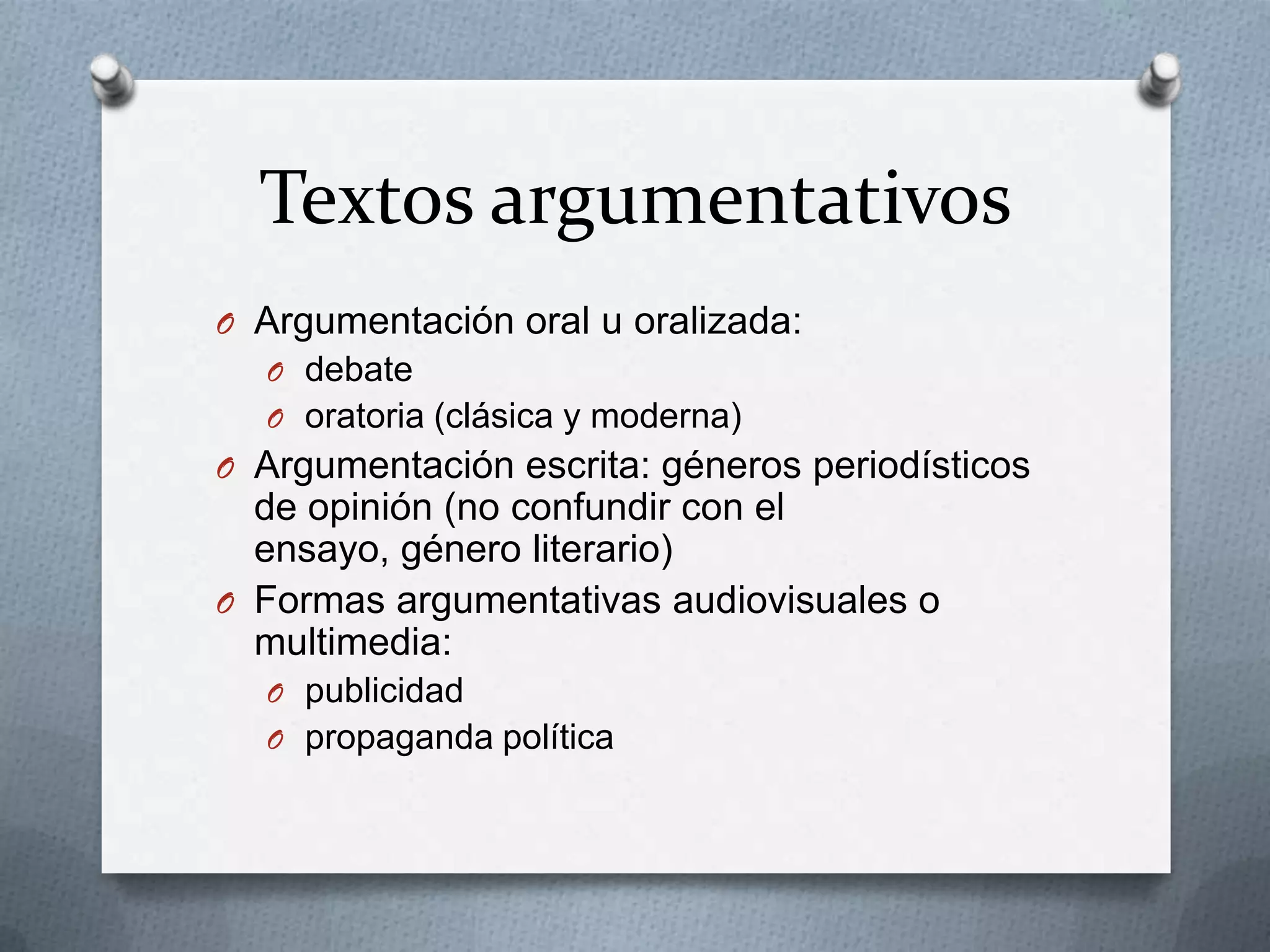 Tipos de texto y géneros discursivos | PPTX