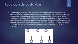 Tipos de topologias de red | PPTX