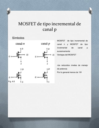 Tipos de transistores | PPTX