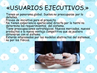 Tipos de usuarios | PPTX