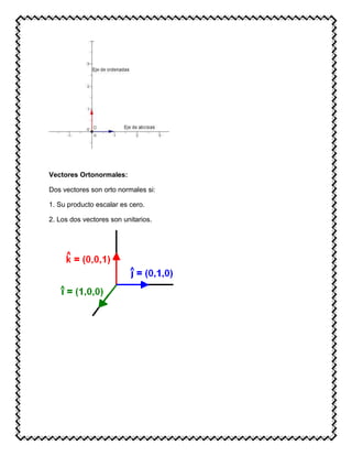 Tipos de vectores | DOCX