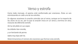 Tipos de verso según el ritmo | PPTX
