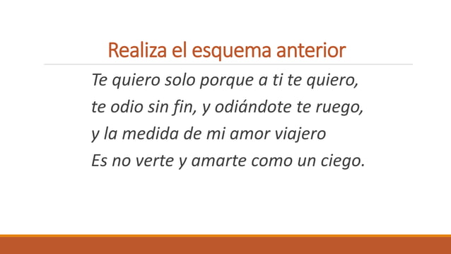 Tipos de verso según el ritmo | PPT