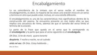 Tipos de verso según el ritmo | PPTX