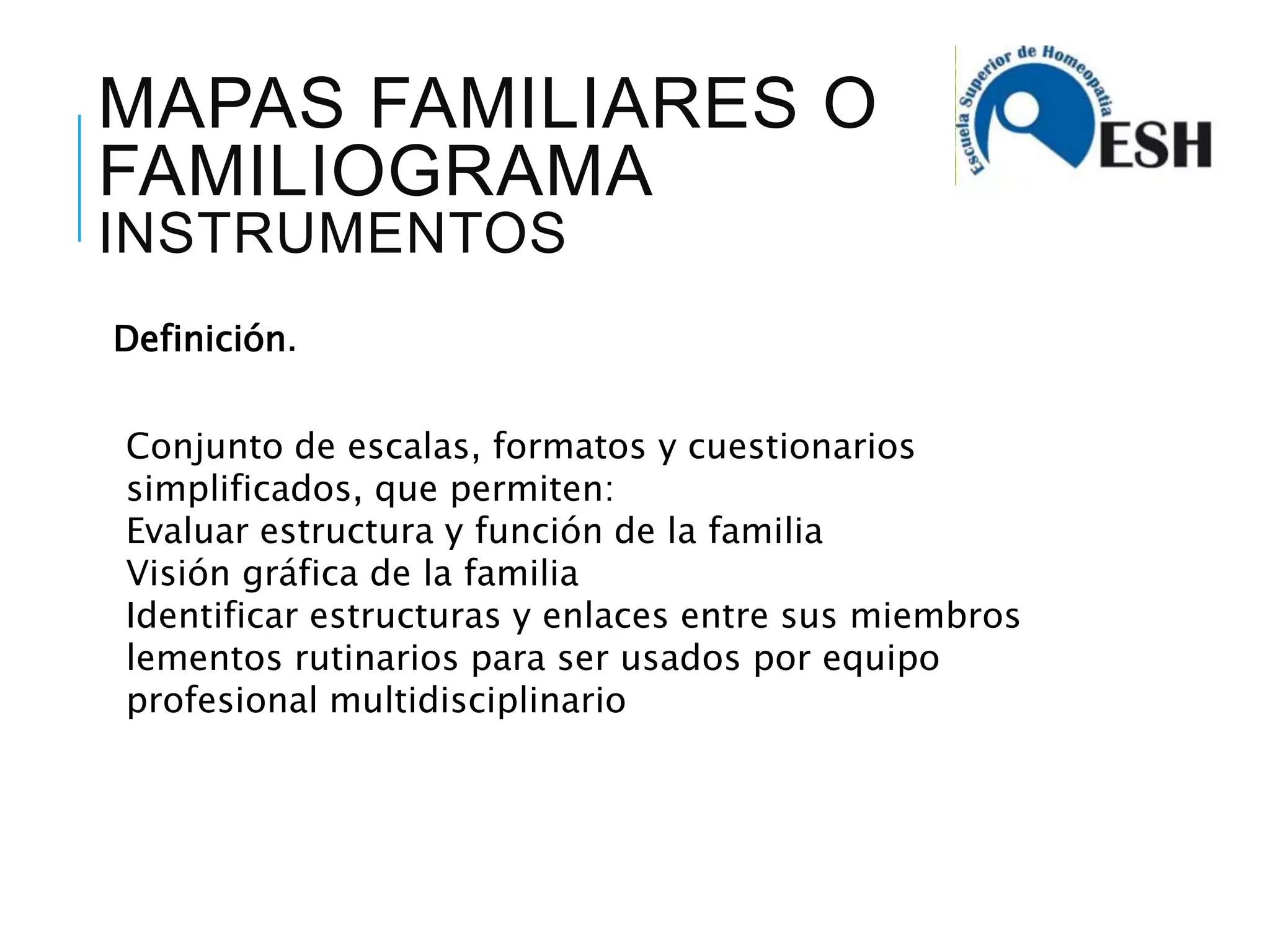 Tipos familia mapas_familiares | PPT