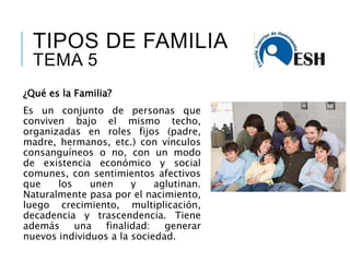 Tipos familia mapas_familiares | PPSX