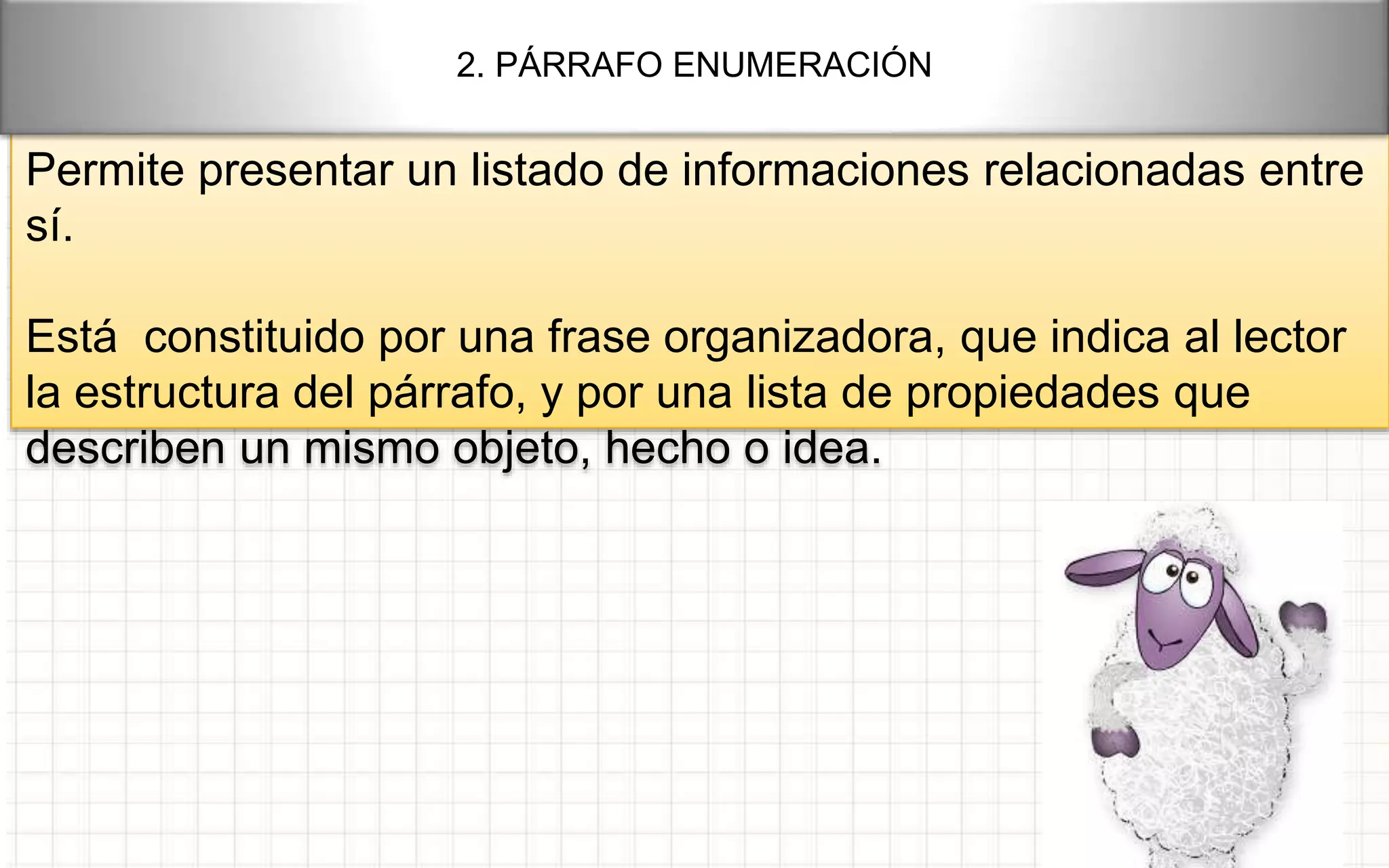 Tipos parrafo | PPTX | Agriculture | Industries