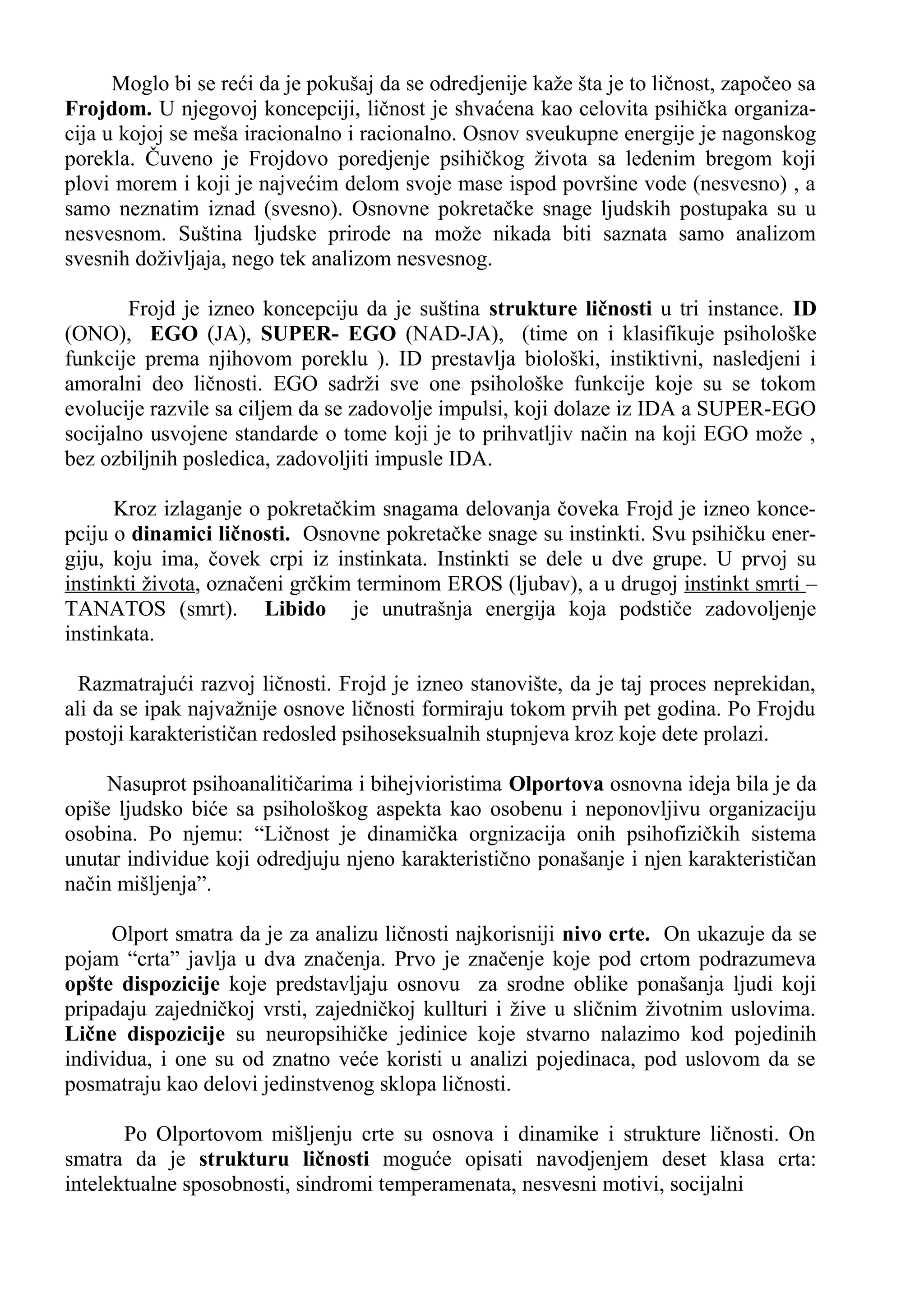 Tipovi i tipologija licnosti | DOC