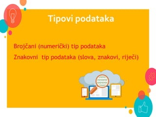 Tipovi podataka | PPTX