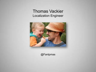 A standards driven workflow for Sitecore localization | PPT
