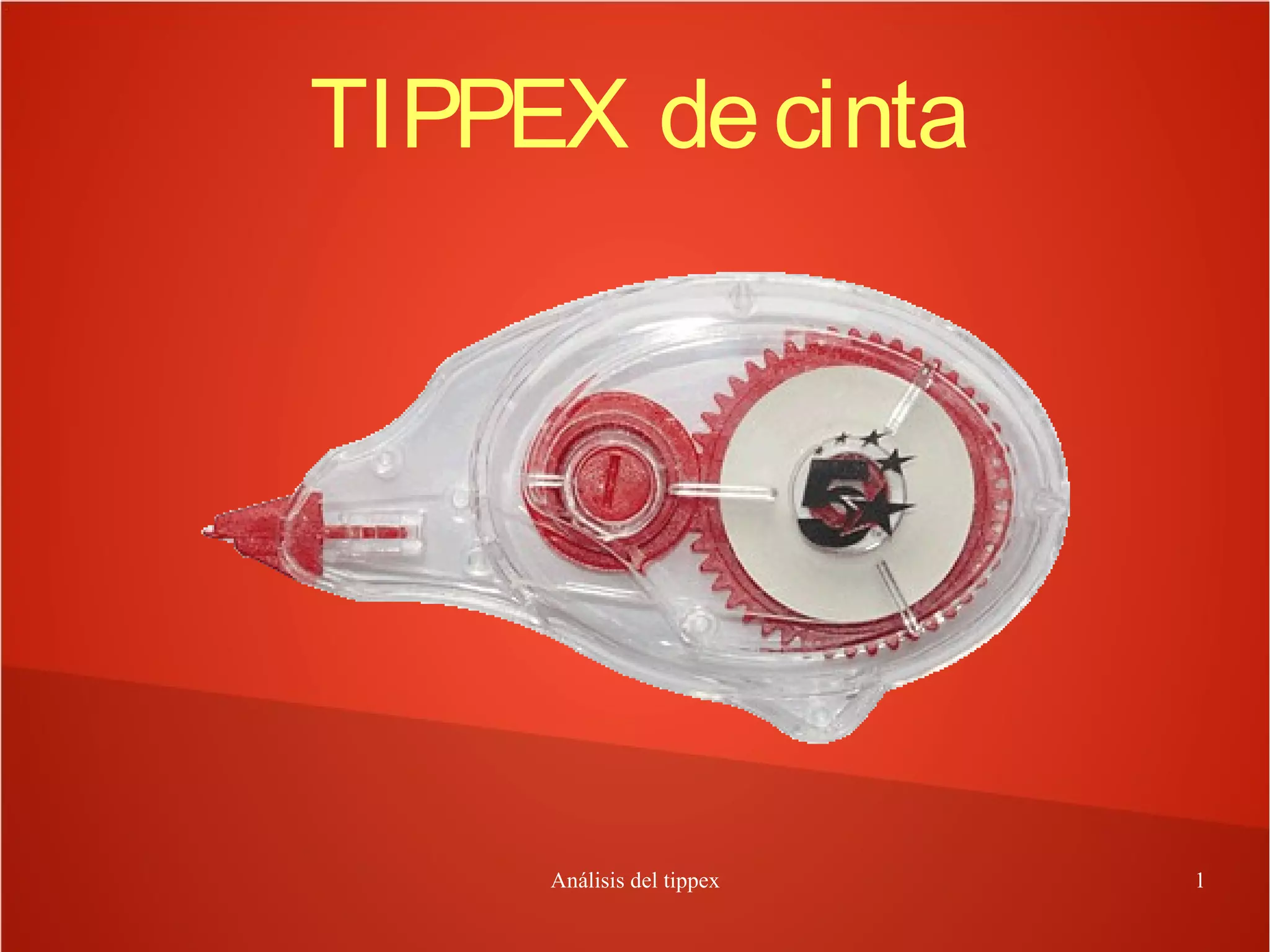 Análisis del tippex | ODP | Technology & Computing