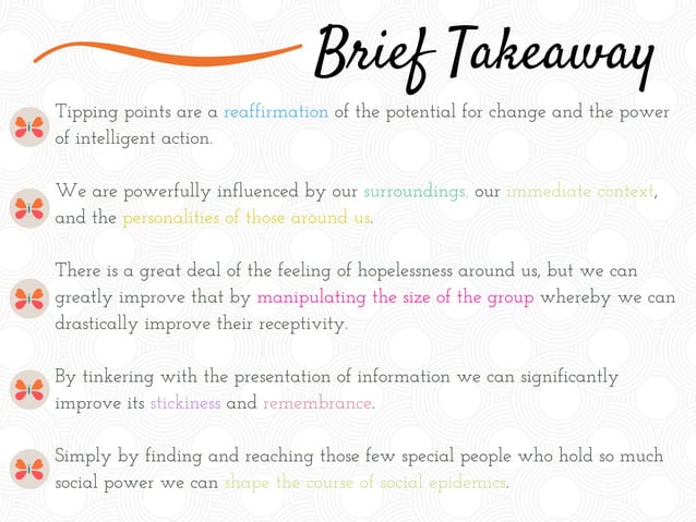 Tipping Point - Malcolm Gladwell | PDF