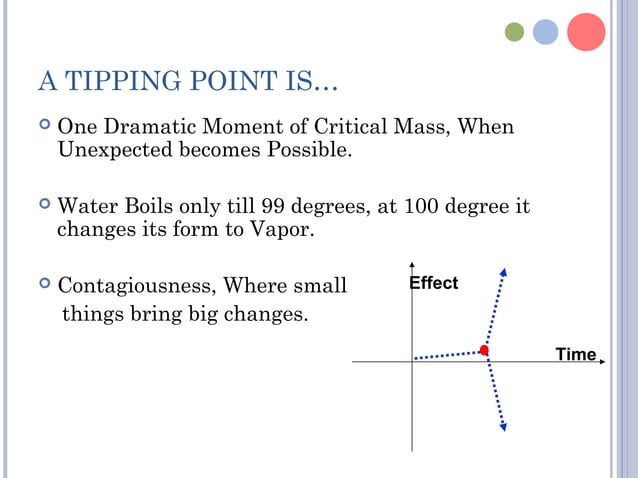 Tipping point presentation | PPT