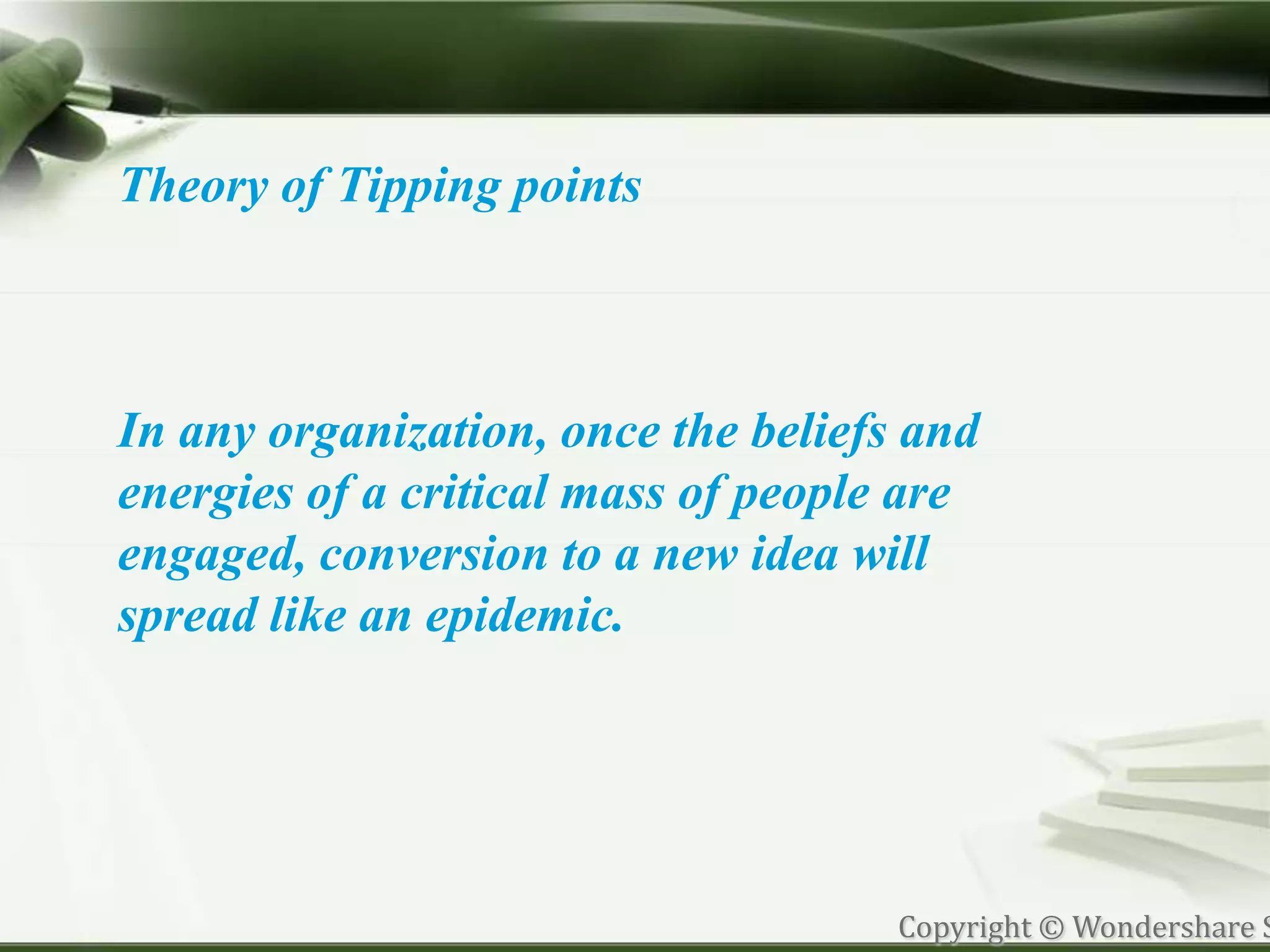 Tipping point leadership | PPTX