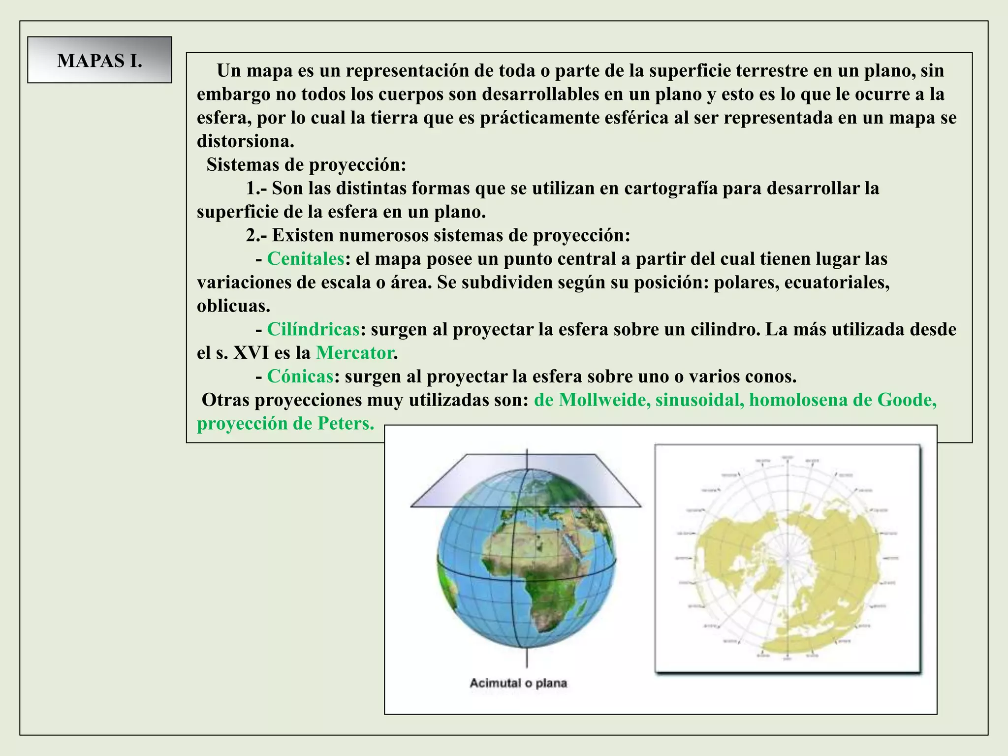 Tipos de gráficos y mapas | PPT