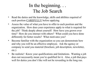 Tips for successful interview | PPT