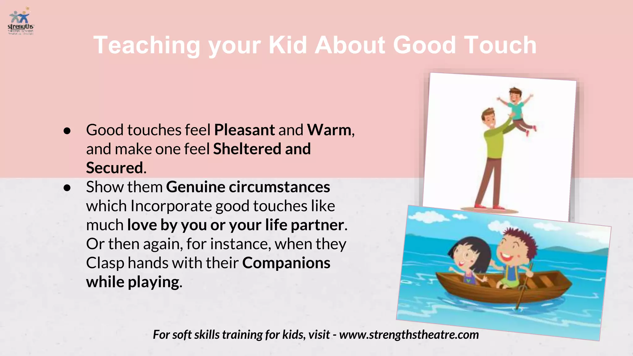 Tips for Teaching Kids About Good Touch Bad Touch | PPTX