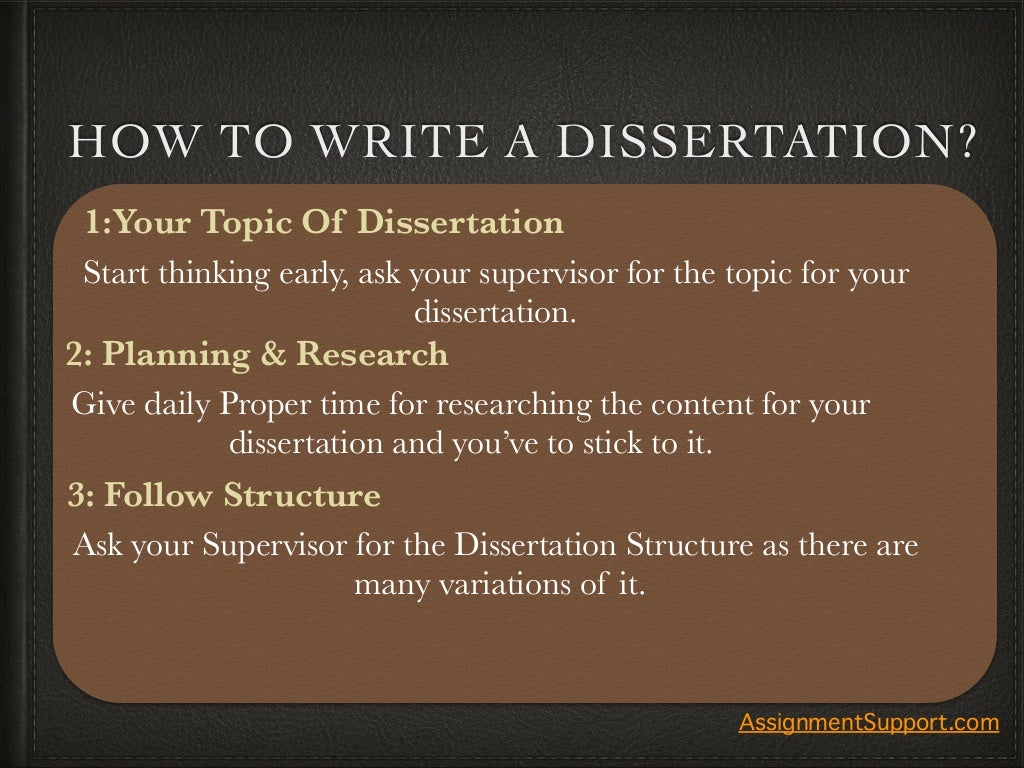 How To Write A Dissertation [tips From Experts And More]