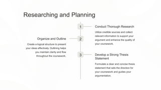 Tips for Writing the Best Coursework | PPT