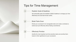 Tips for Writing the Best Coursework | PPT