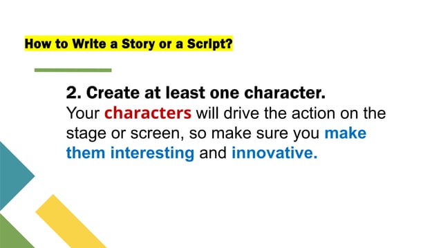 TIPS-HOW-TO-WRITE-A-SCRIPT-OR-A-STORY.pptx | Free Download