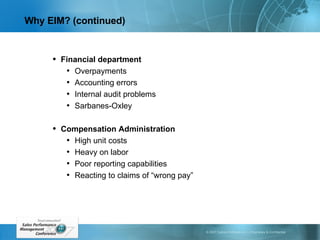 Tips On Building A Business Case For Your EIM Project | PPT