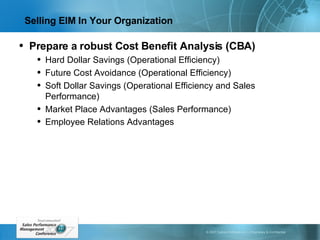 Tips On Building A Business Case For Your EIM Project | PPT