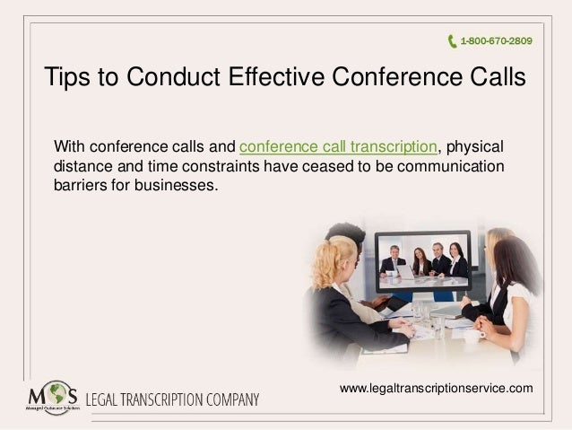 Tips to Conduct Effective Conference Calls