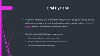 Tips to-maintain-proper-oral-hygiene | PPT