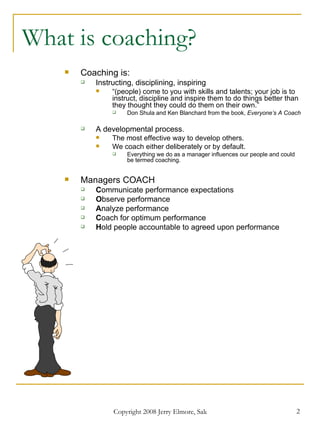 Tips To More Effective Coaching | PPT