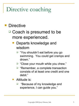 Tips To More Effective Coaching | PPT
