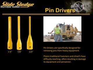 Slide sledge usage tips | PPT