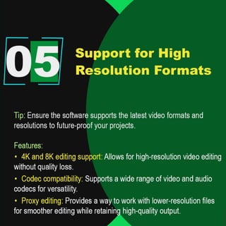 Video-Editing Tips for Content Creators and Video Editors | PDF