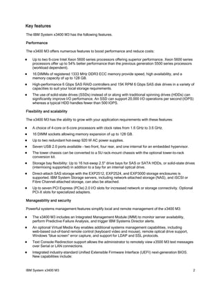 IBM System x3400 M3 | PDF
