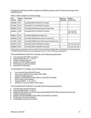 IBM System x3500 M3 | PDF