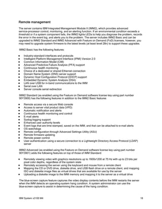 IBM Redbooks Product Guide: IBM System x3100 M4 | PDF