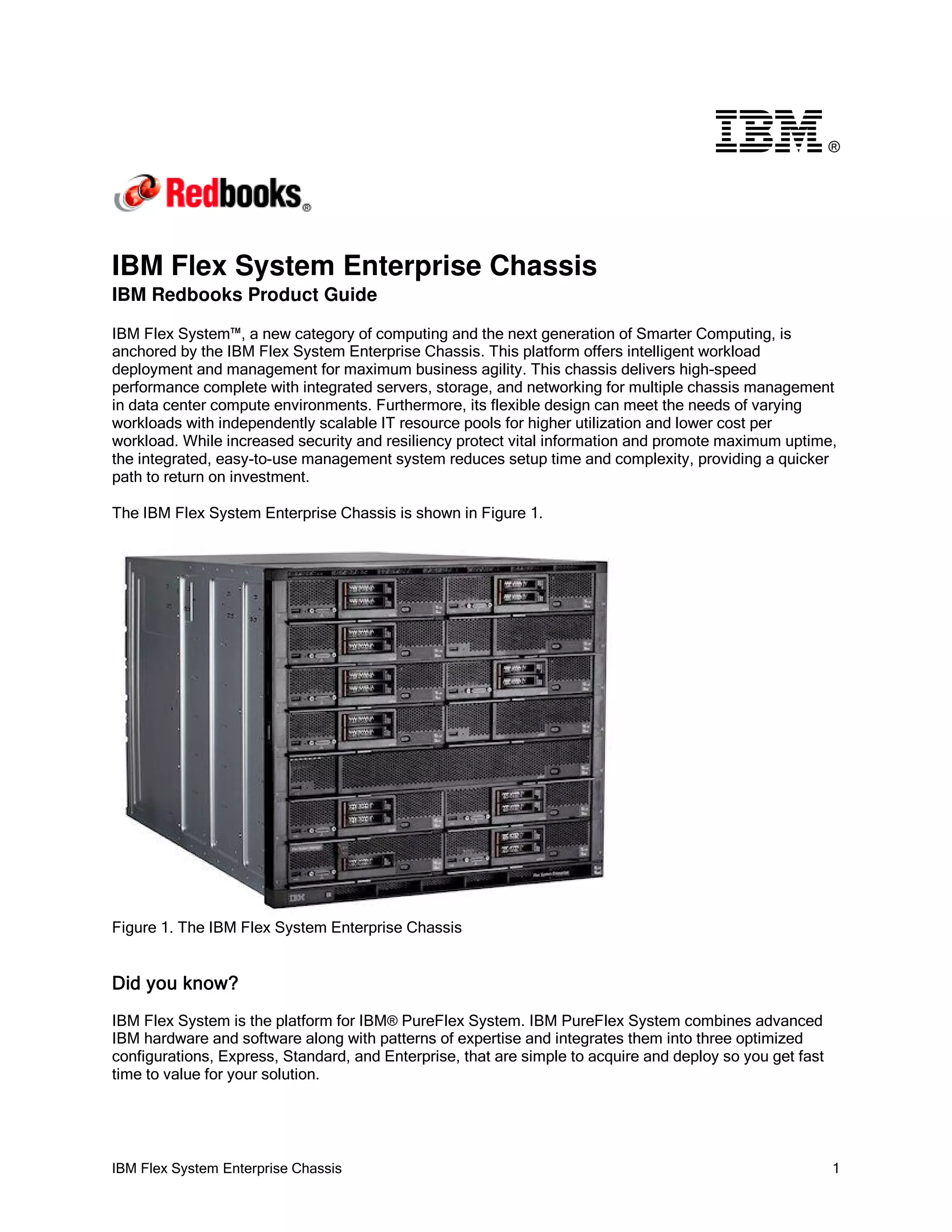 IBM Flex System Enterprise Chassis | PDF