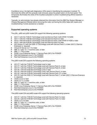 IBM Flex System p24L, p260 and p460 Compute Nodes | PDF