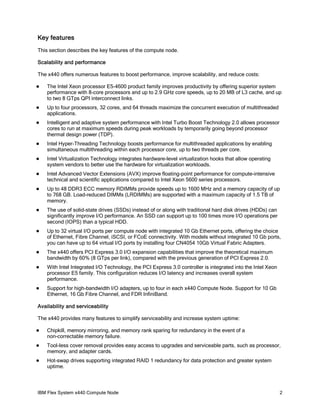 IBM Flex System x440 Compute Node | PDF