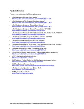 IBM SmartCloud Desktop Infrastructure: Citrix XenDesktop on IBM Flex System | PDF
