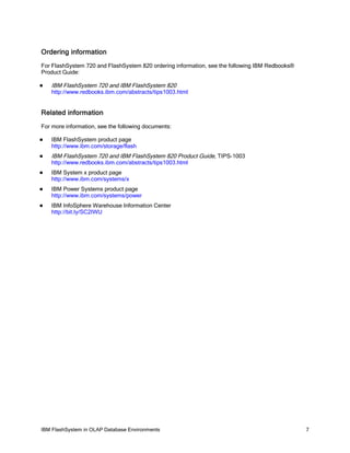 IBM FlashSystem in OLAP Database Environments | PDF | Cloud Computing ...