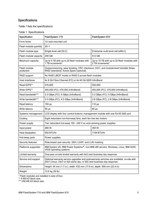 IBM FlashSystem 710 and IBM FlashSystem 810 | PDF