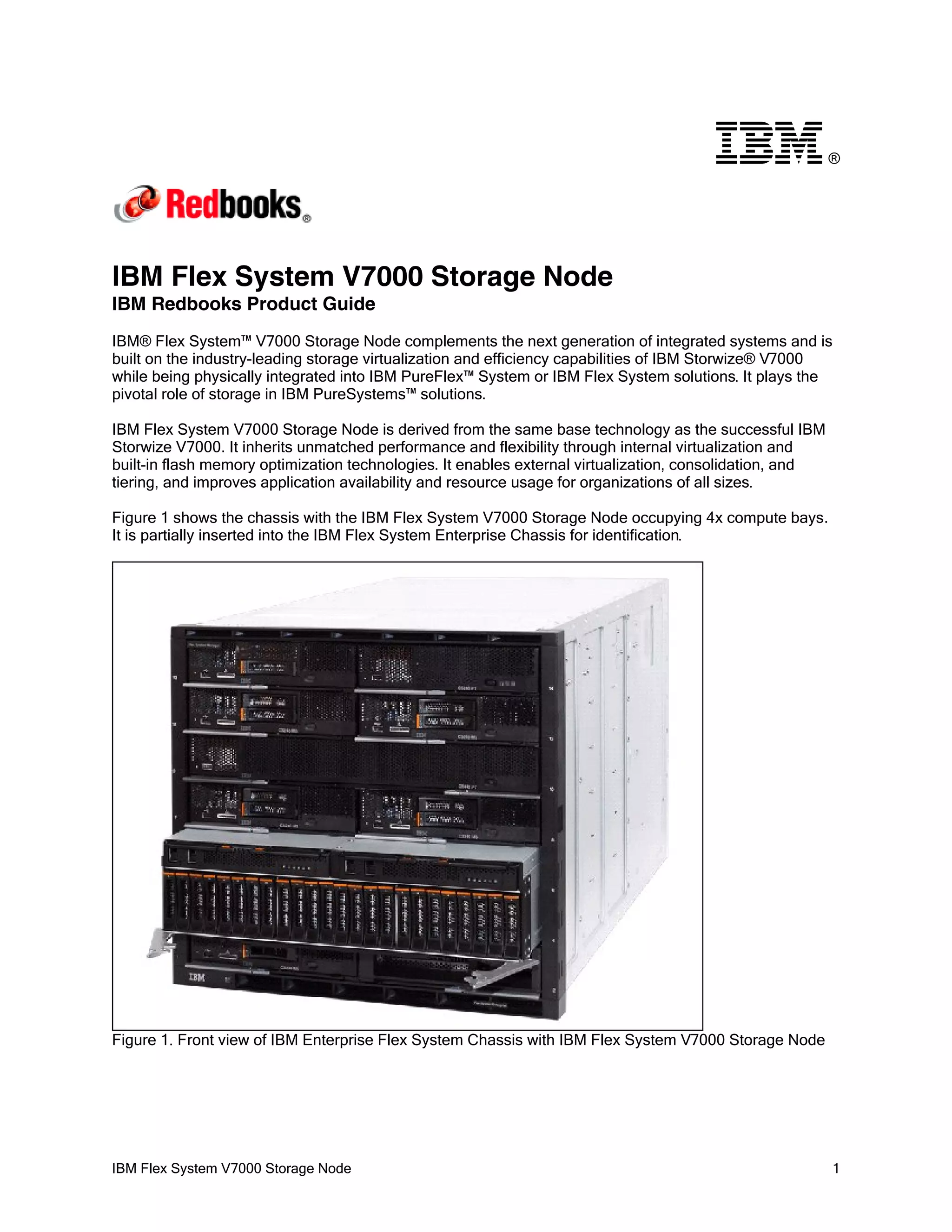 IBM Flex System V7000 Storage Node | PDF