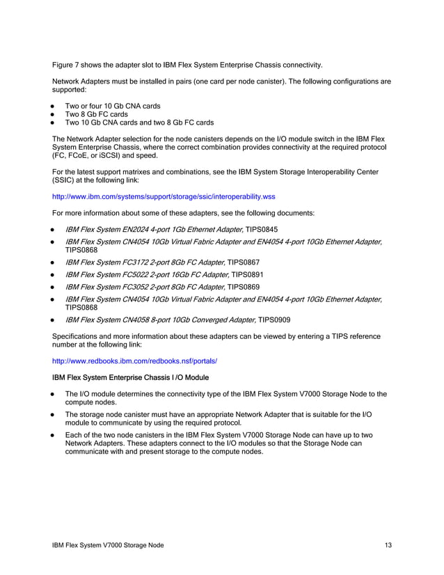 IBM Flex System V7000 Storage Node | PDF | Data Storage and Warehousing | Computing
